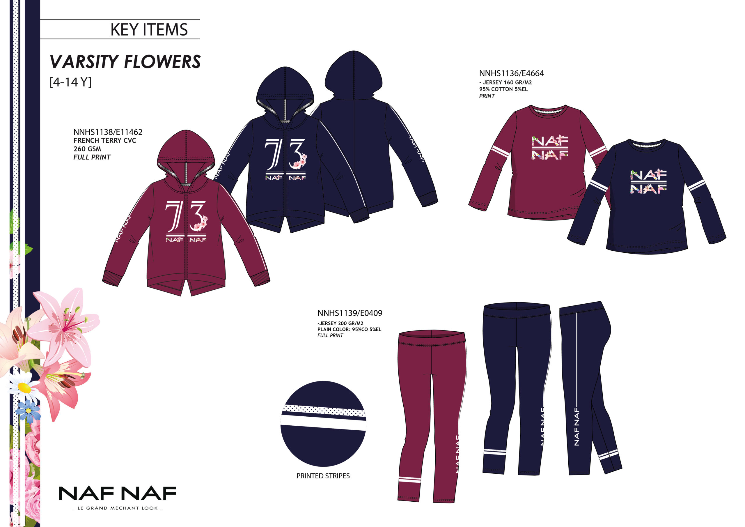 Naf Naf || A/H 2020 Varsity Flowers – Elise Lucas